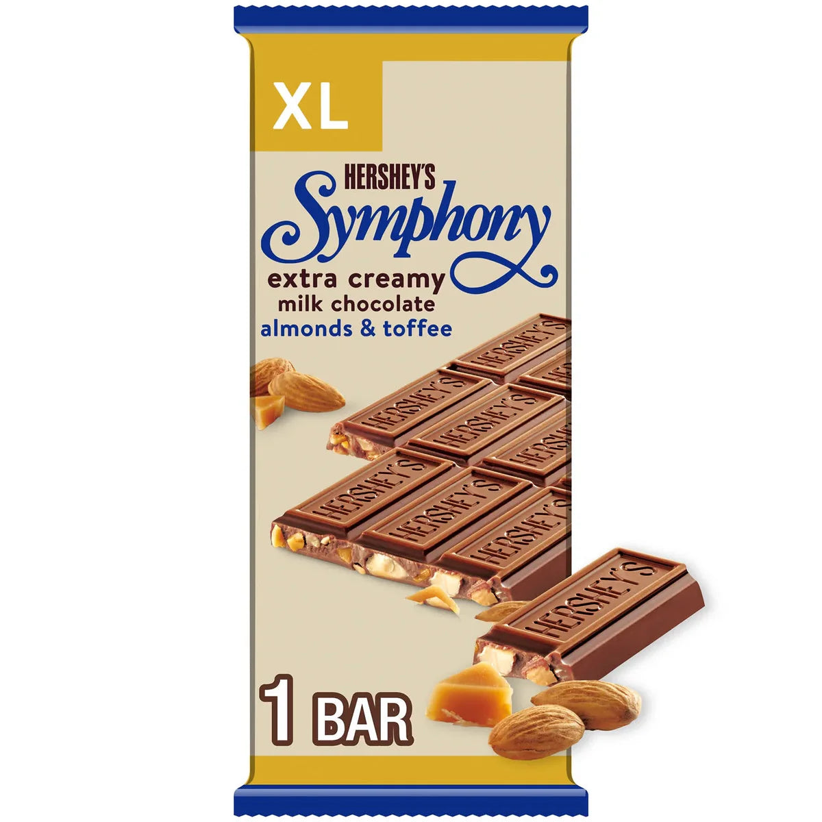 Hershey’s Symphony Milk Chocolate – Extra Creamy Smooth Chocolate Bar ...